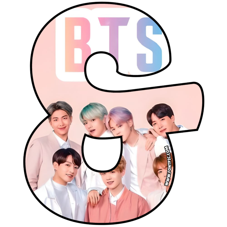 BTS Symbol & - FontPic.com