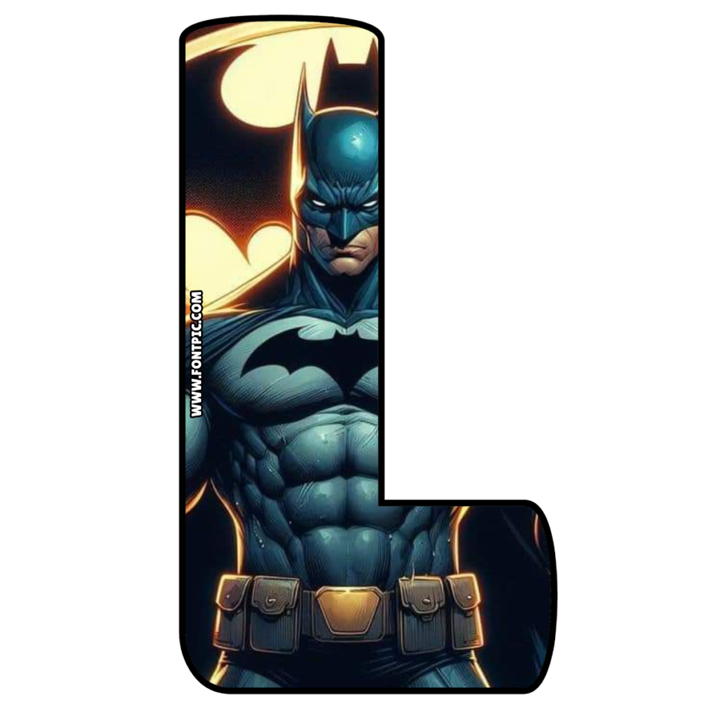 Batman Letter L - FontPic.com