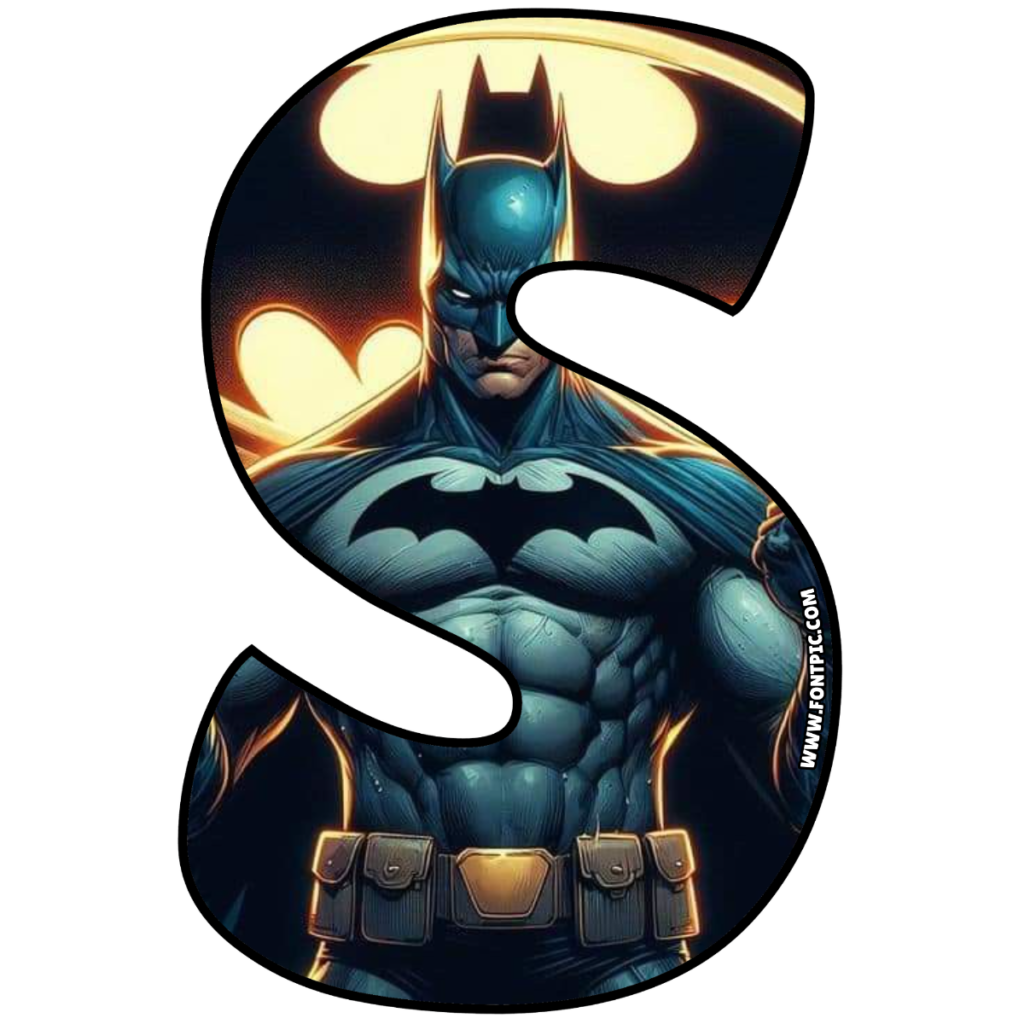 Batman Letter S - FontPic.com