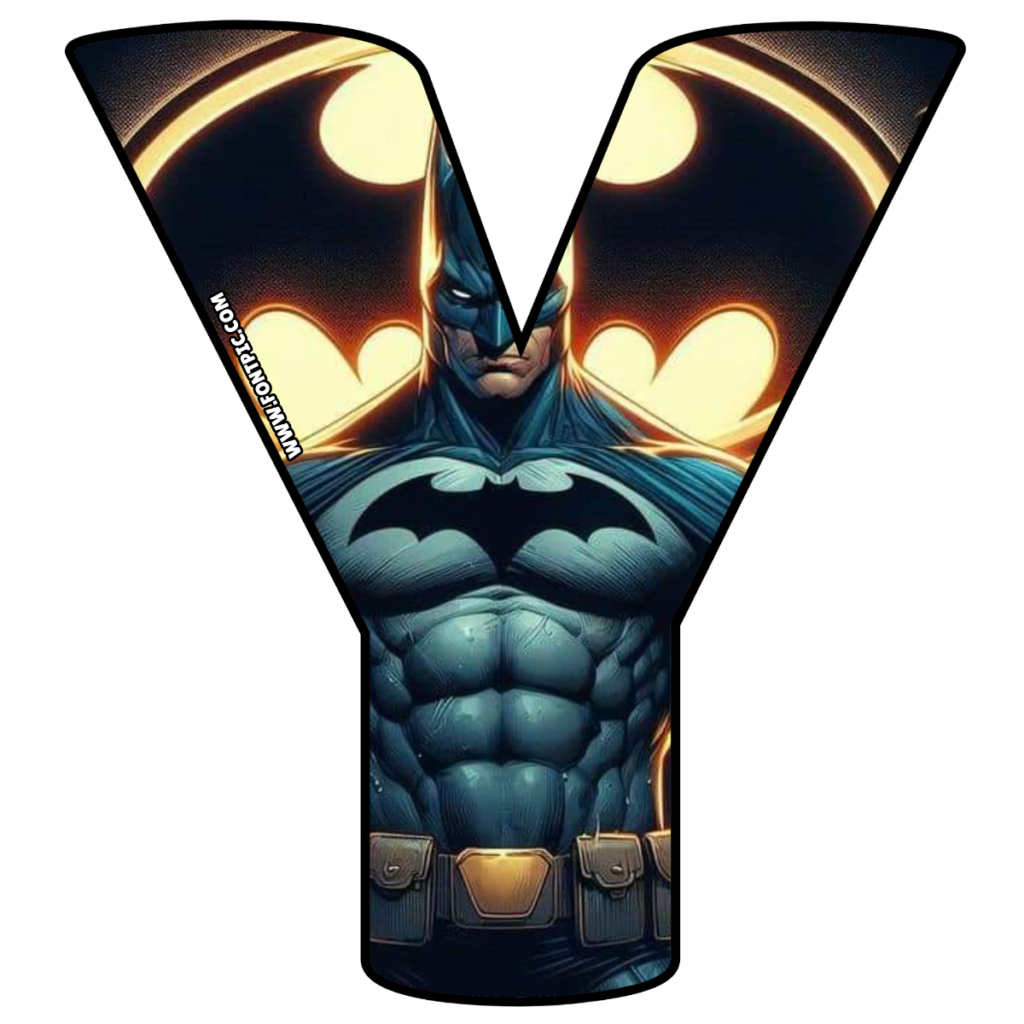 Batman Letter Y - FontPic.com
