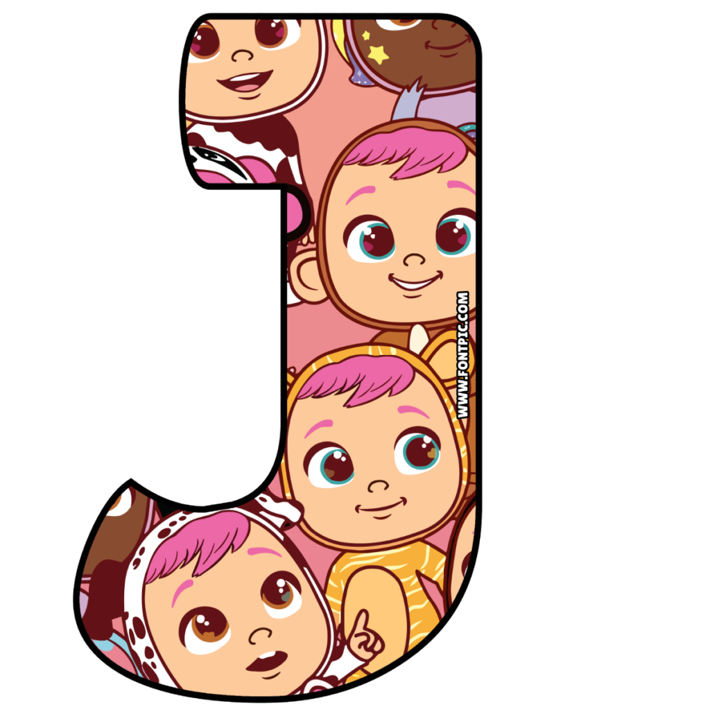 Cry Babies Magic Letter J - FontPic.com
