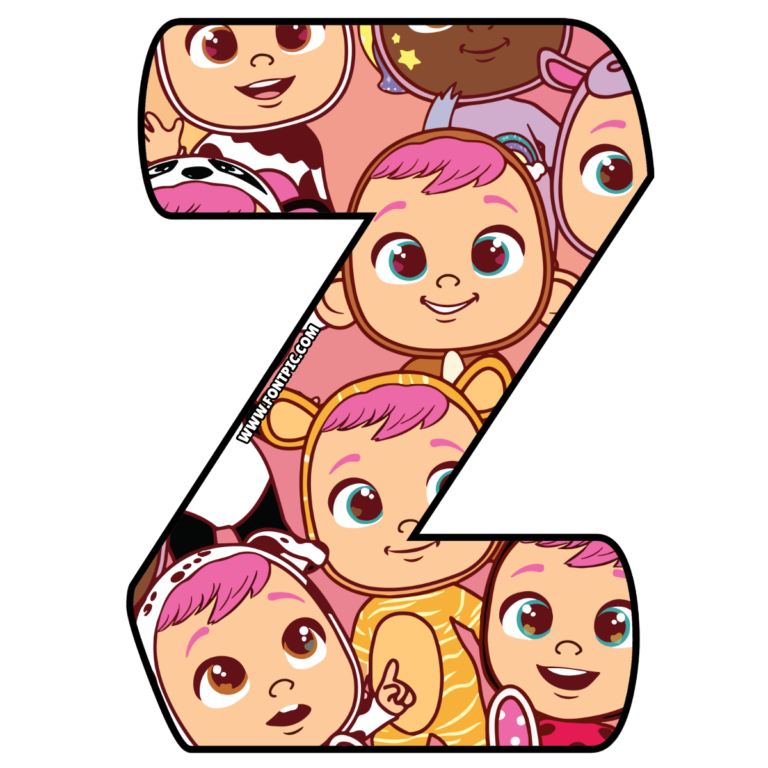Cry Babies Magic Letter Z - FontPic.com
