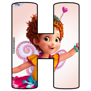 Fancy Nancy Clancy Letter H - FontPic.com