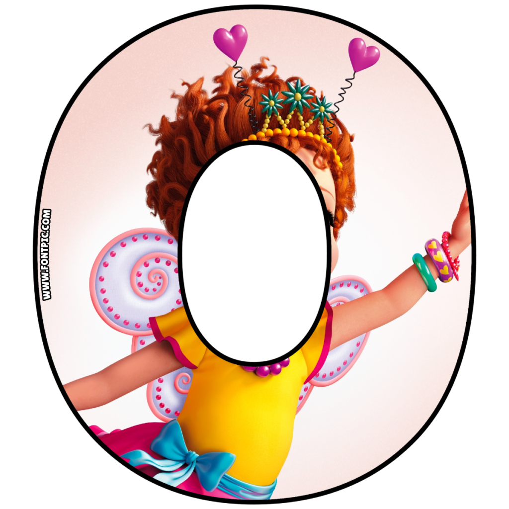 Fancy Nancy Clancy Letter O - FontPic.com