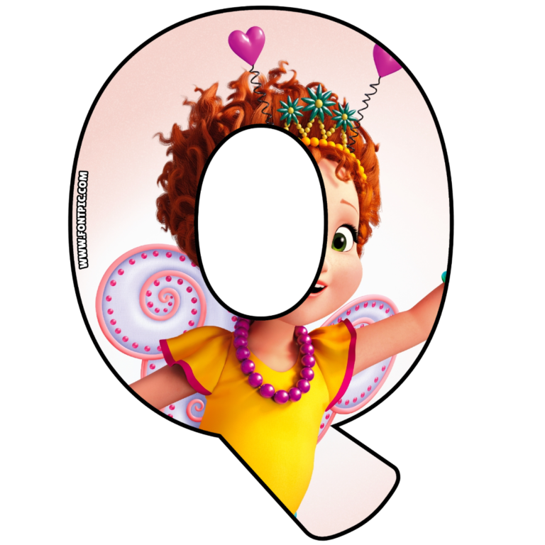 Fancy Nancy Clancy Letter Q - FontPic.com