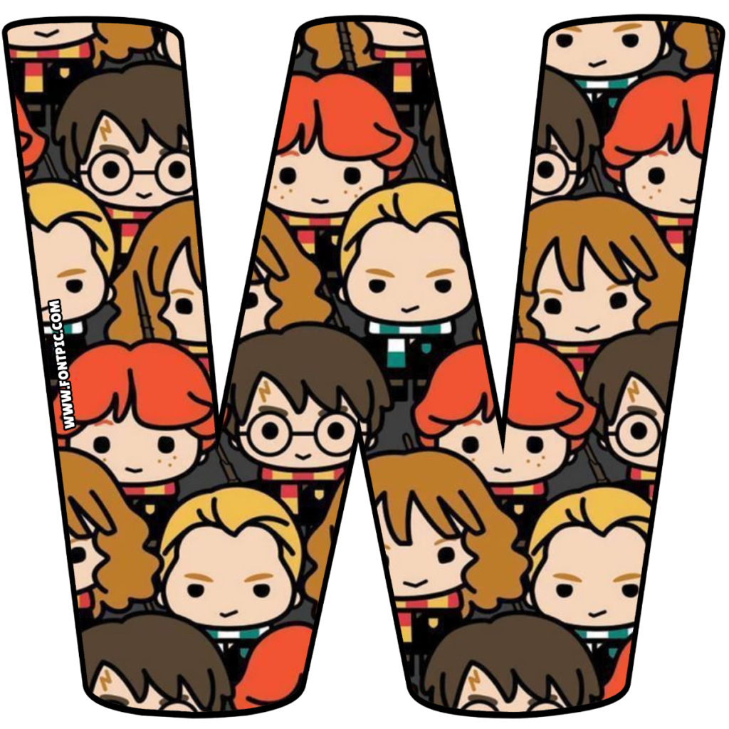 Harry Potter Alphabet Letters archivos - FontPic.com