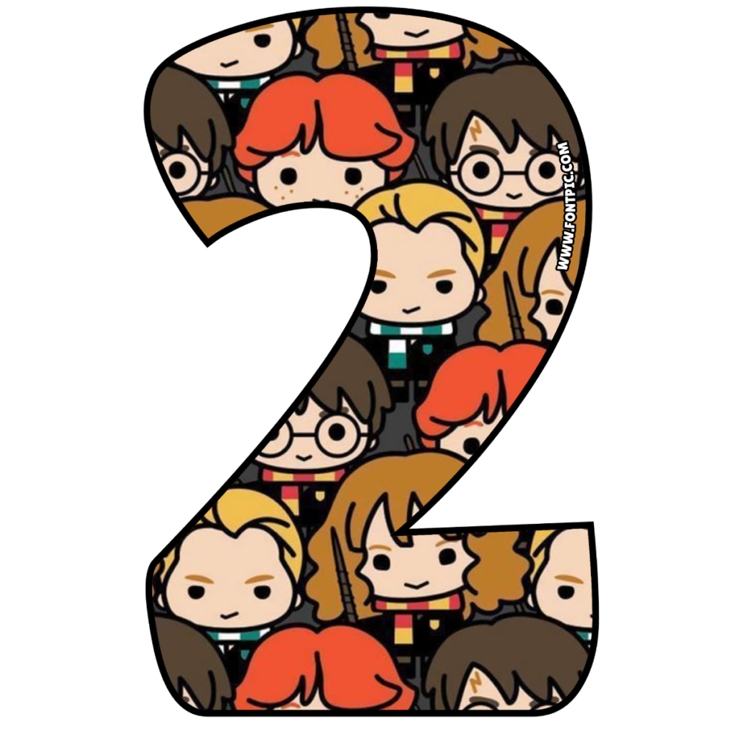 Harry Potter Number 2 - FontPic.com