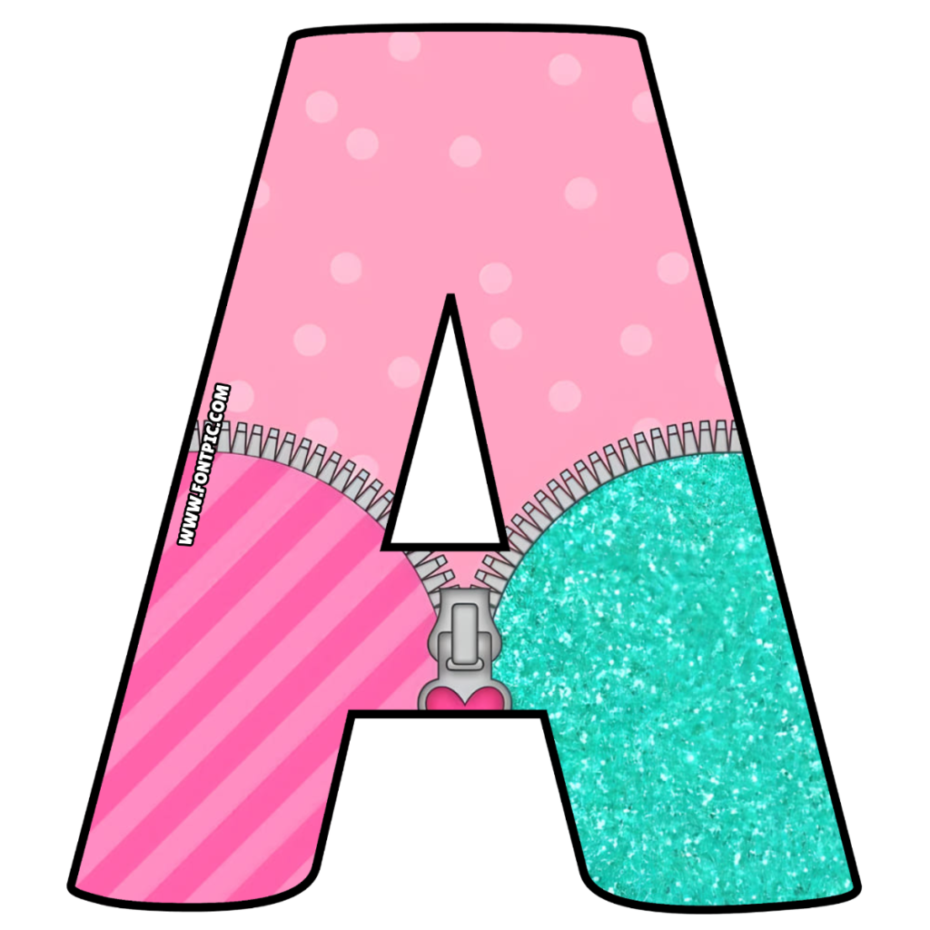 LOL Surprise Letter A - FontPic.com
