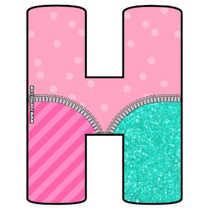 LOL Surprise Letter H - FontPic.com