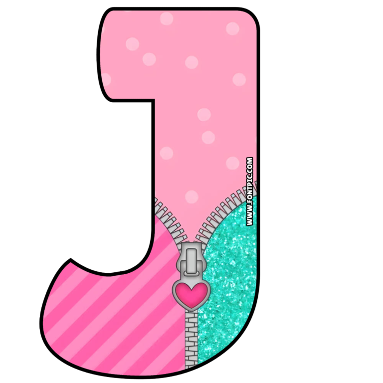 LOL Surprise Letter J - FontPic.com