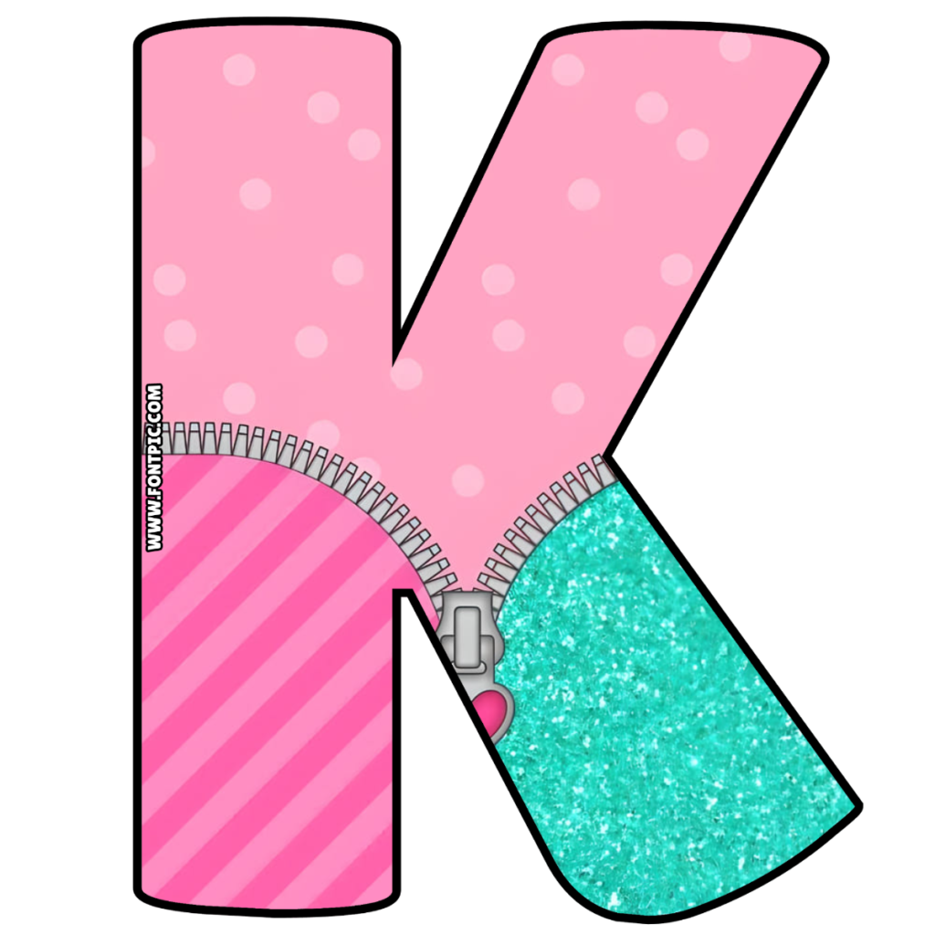 LOL Surprise Letter K - FontPic.com