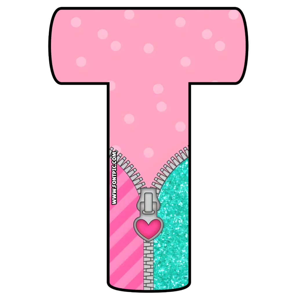 LOL Surprise Letter T - FontPic.com