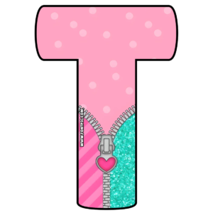 LOL Surprise Letter T - FontPic.com