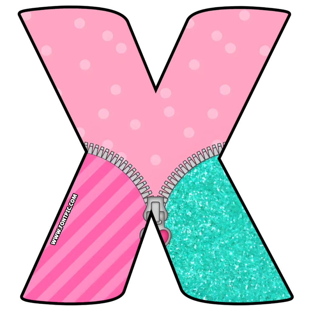 LOL Surprise Letter X - FontPic.com