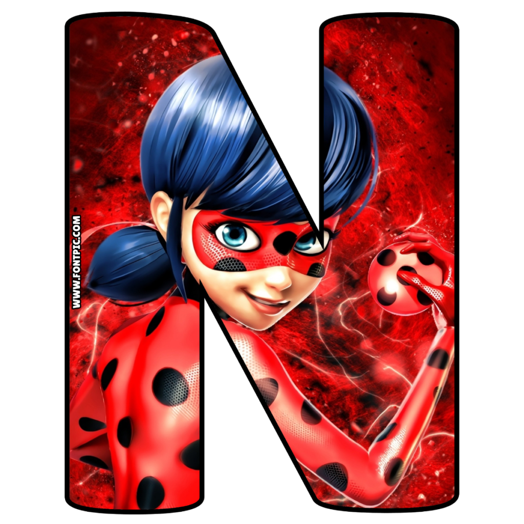 Ladybug Alphabet Letters archivos - FontPic.com