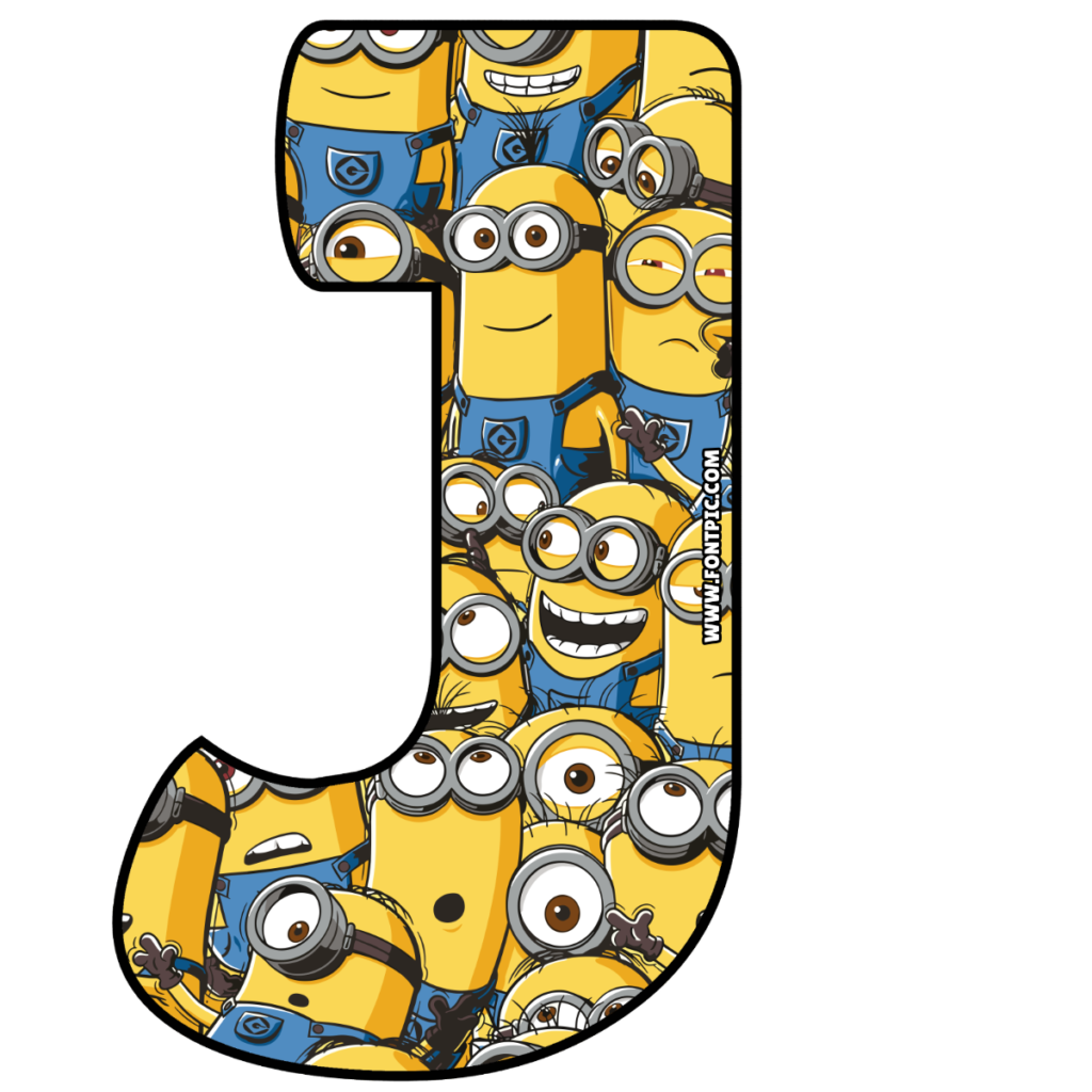 Minions Alphabet Printables archivos - FontPic.com