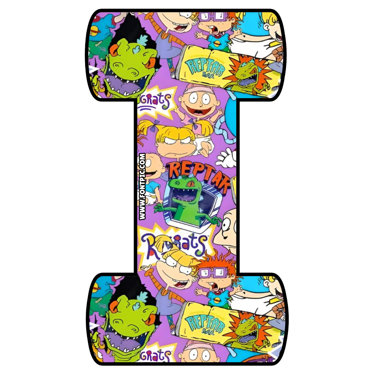 Rugrats Letter I