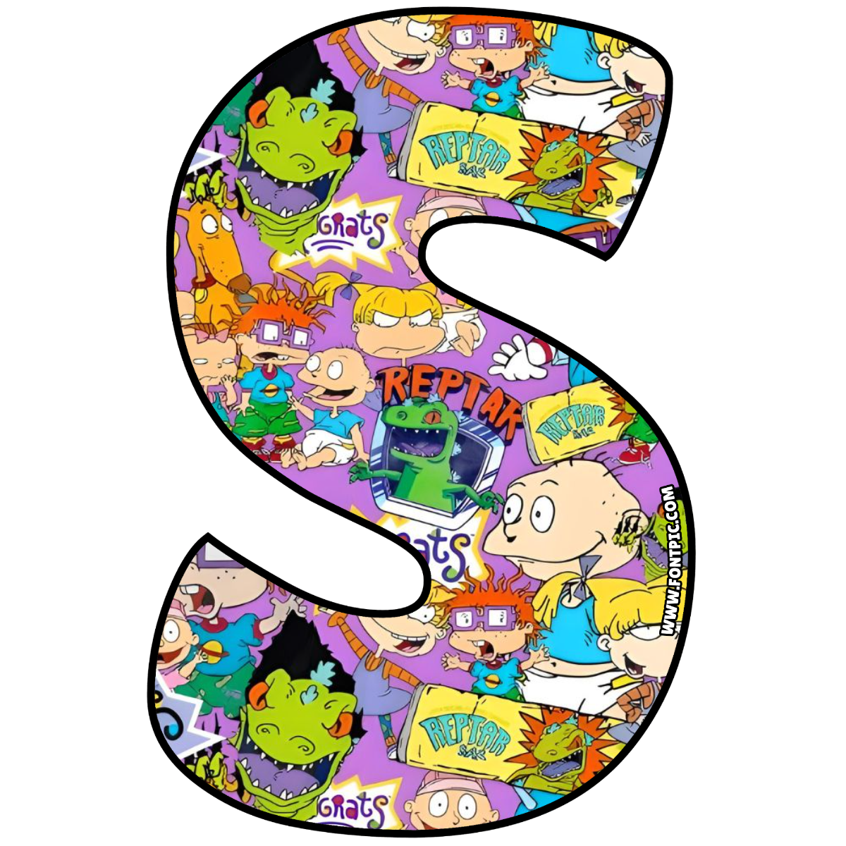 Rugrats Letter S