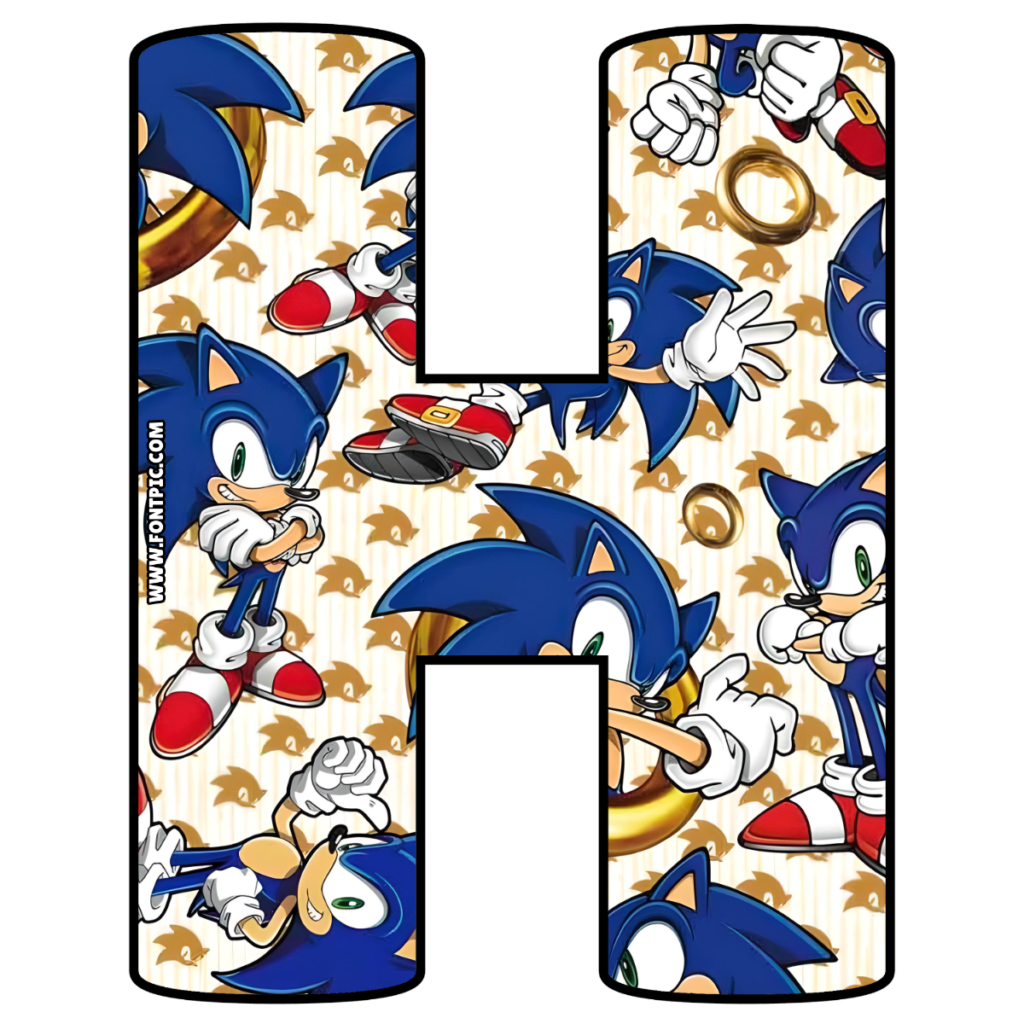 Sonic Alphabet Printables archivos - FontPic.com