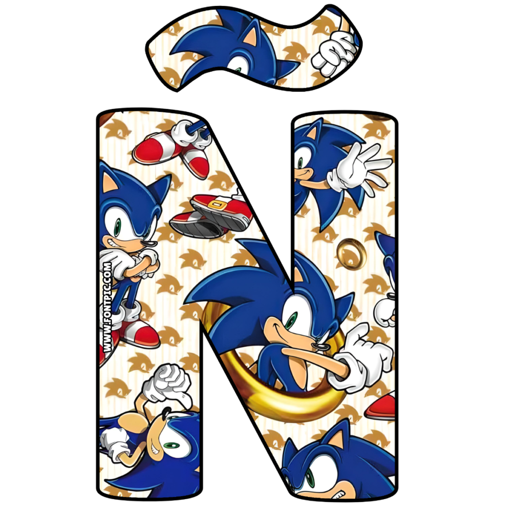 Sonic Alphabet Printables archivos - FontPic.com