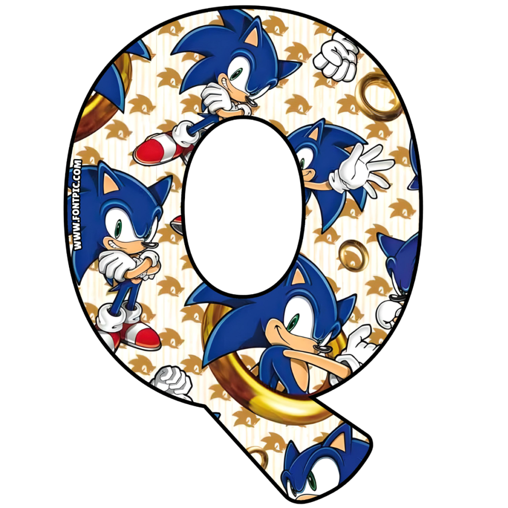 Sonic Alphabet Printables archivos - FontPic.com
