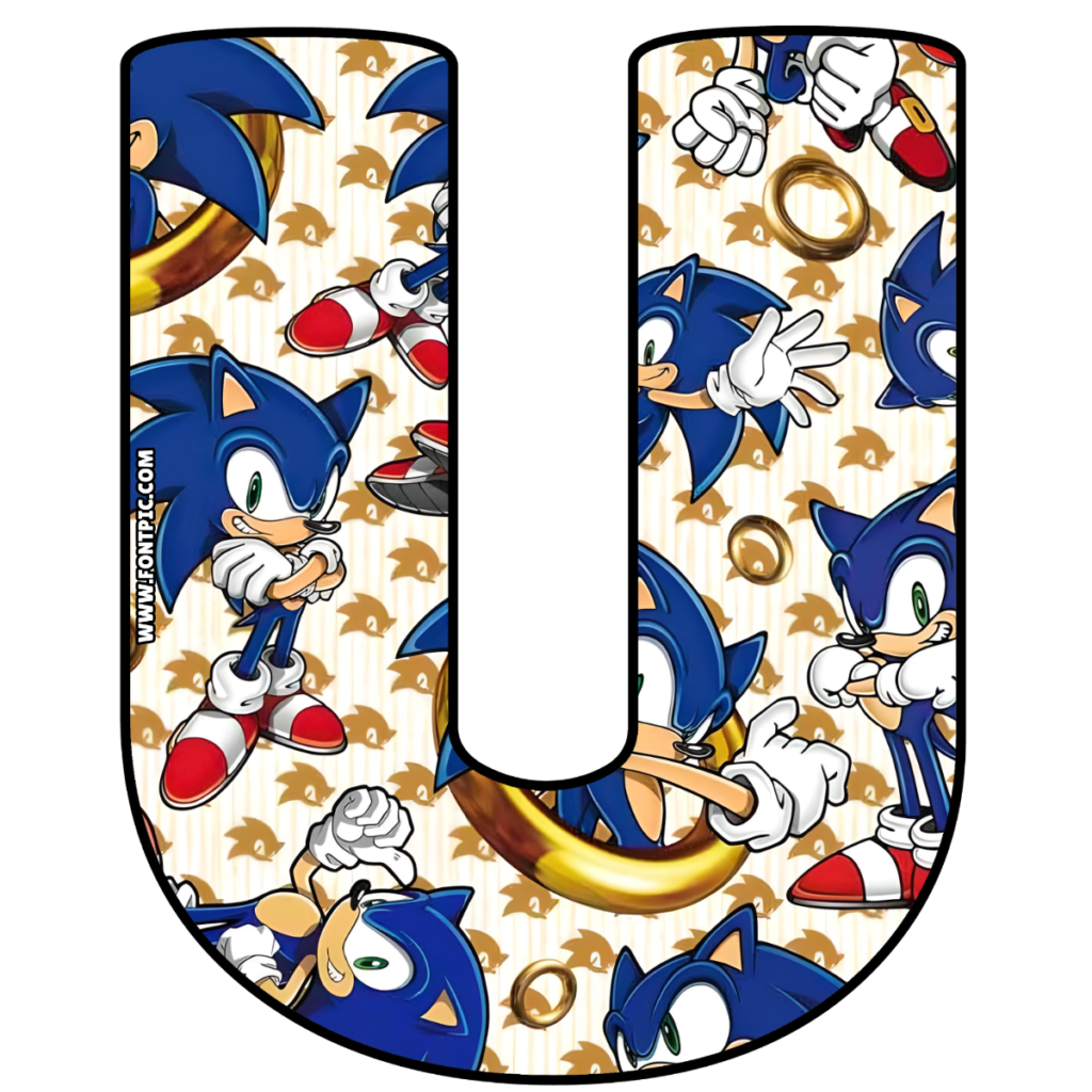 Sonic Alphabet Printables archivos - FontPic.com