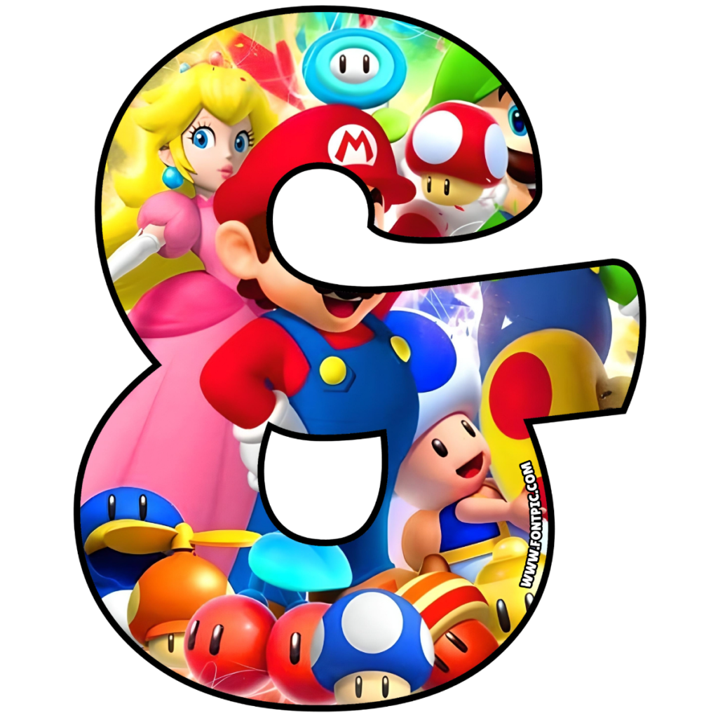 Super Mario Bros Symbol & - FontPic.com