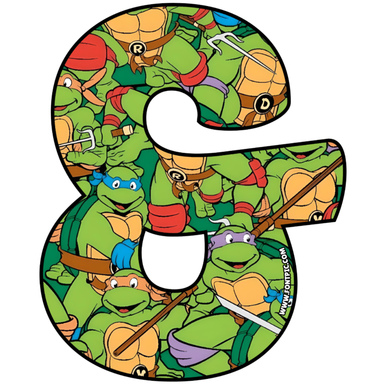 The Ninja Turtles Symbol & - FontPic.com