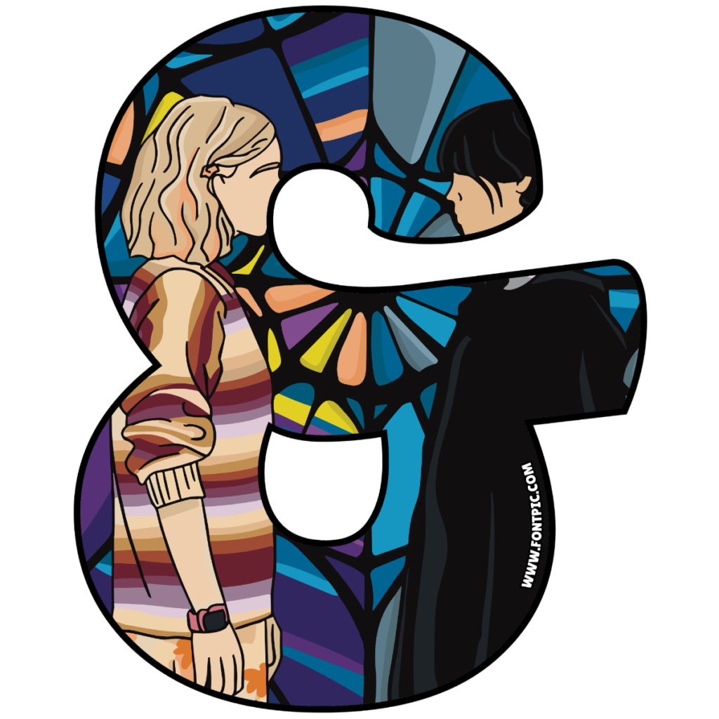 Wednesday Addams Symbol & archivos - FontPic.com